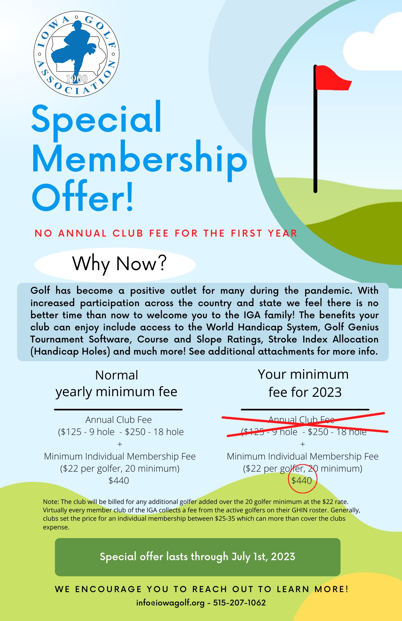 2023 Club Membership - Iowa Golf Association