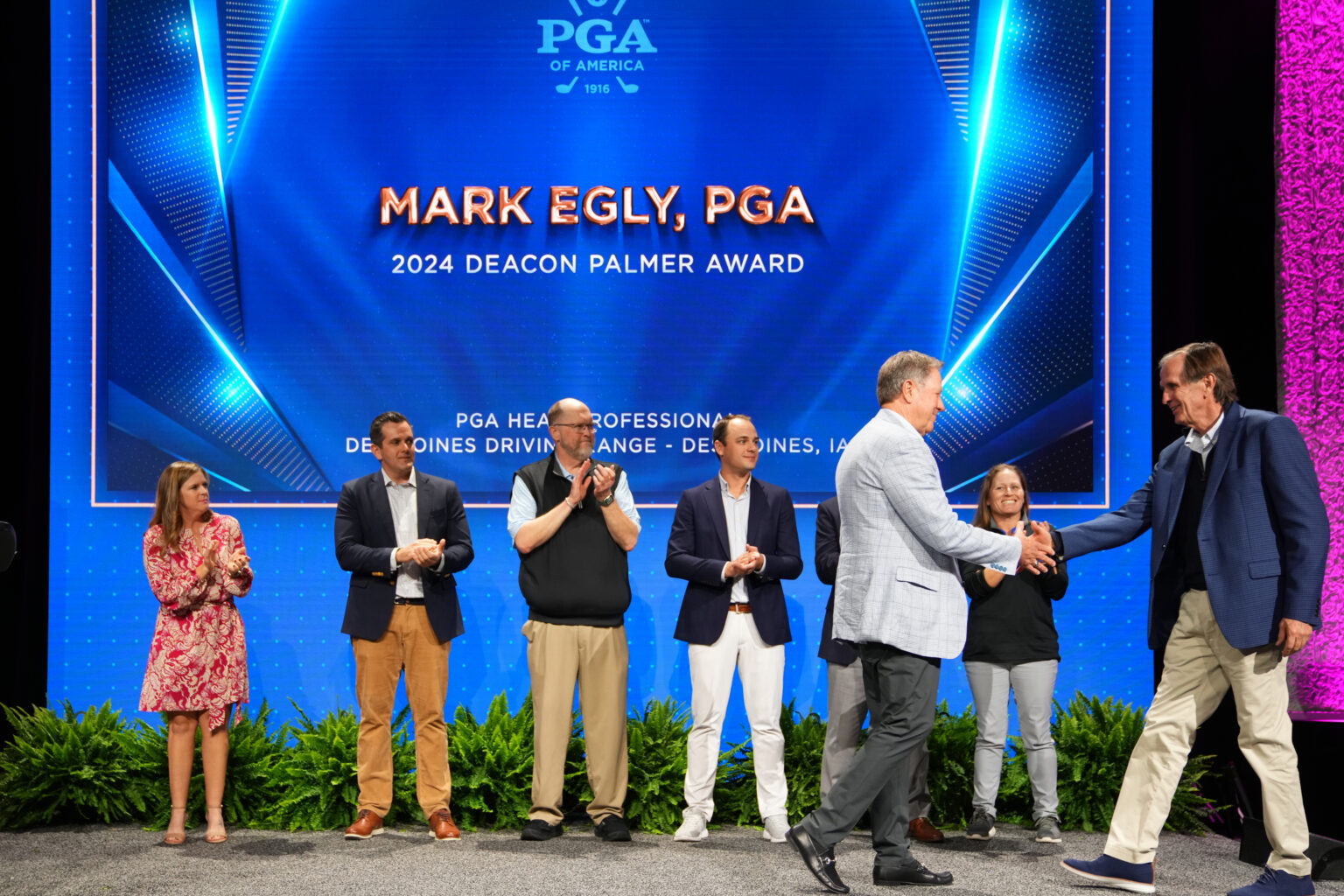 Egly, Iowa Section honored by PGA of America - Iowa Golf Association